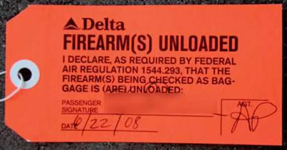 Airlines & firearms transport - Page 2